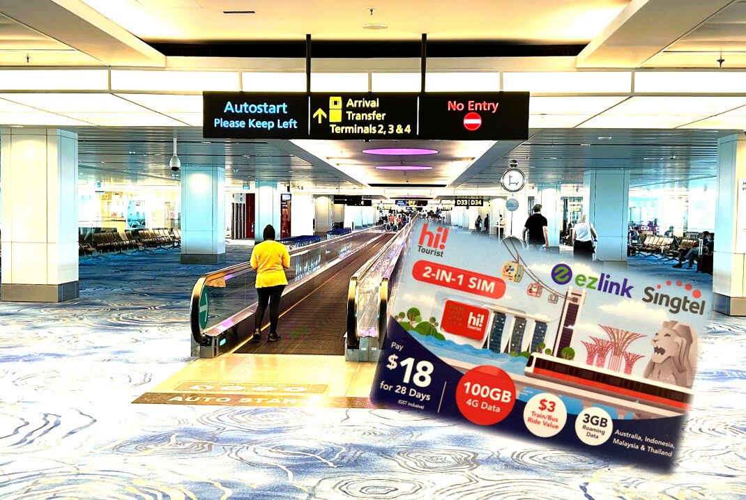 シンガポールのスマホの現地SIMカードならチャンギ国際空港がおすすめ - Clip クリップ